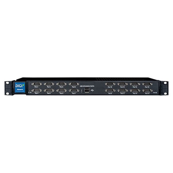 DIGI Edgeport/216 2-USB 16-serial port DB-9 Rack Mountable USB ...