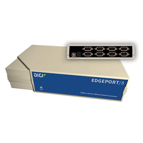 Digi Edgeport 8-Port RS232 DB9 USB Serial Converter | High-Density USB ...